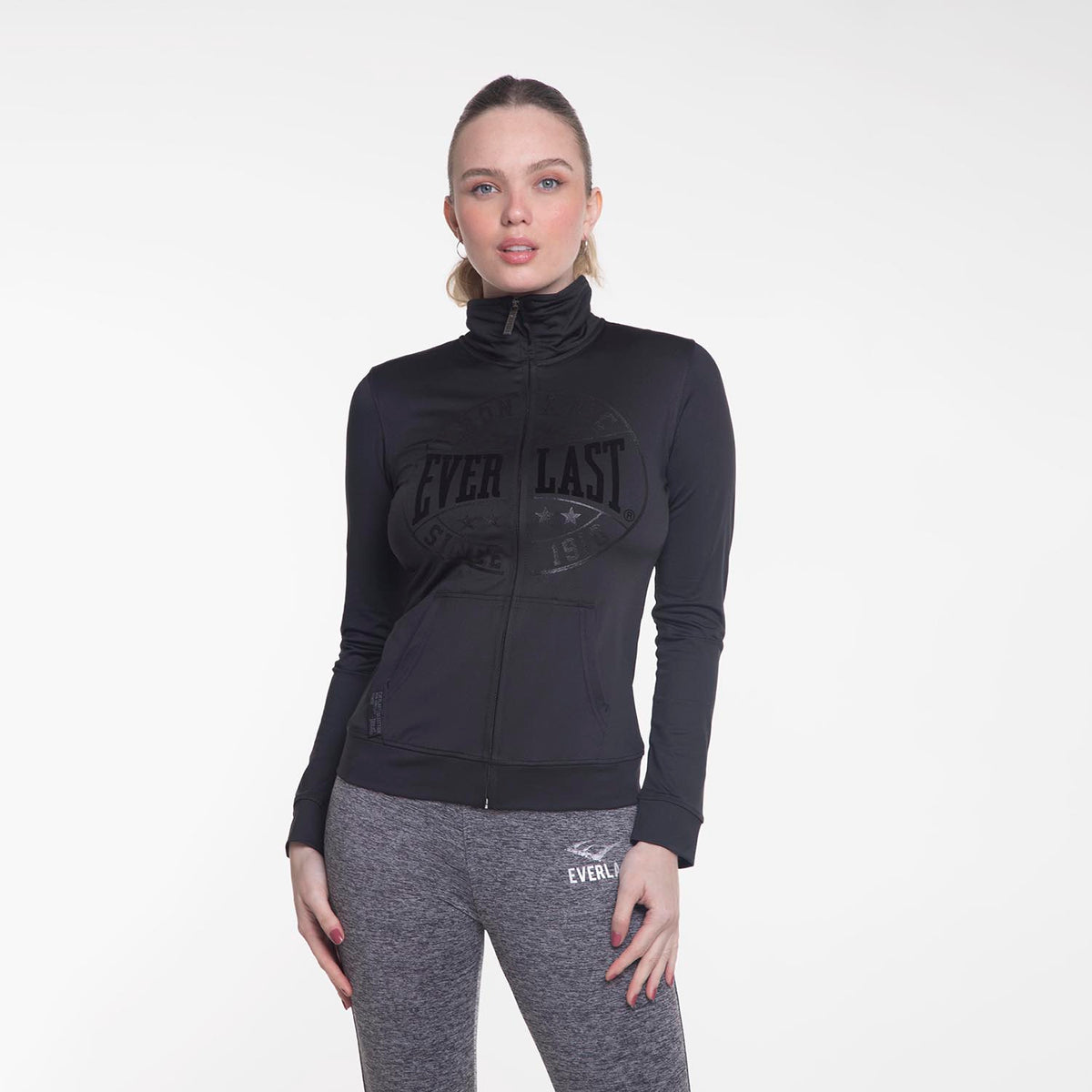 Chaqueta Basic Two Negro Everlast – Sportline.cl